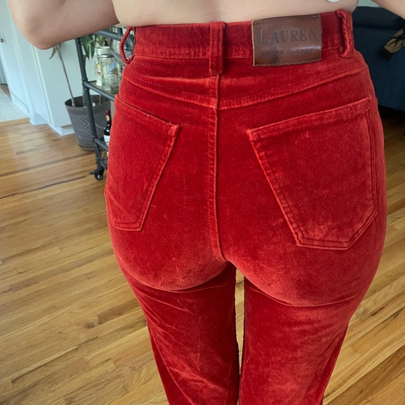 Ralph Lauren | Pants & Jumpsuits | Vintage Ralph Lauren Velvet Pants ...